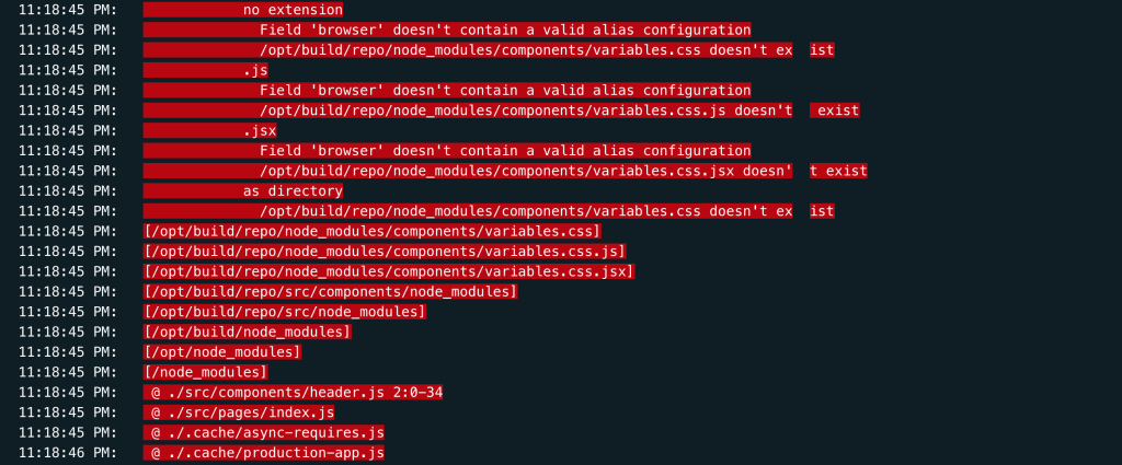 Field Browser Doesnt Contain A Valid Alias Configuration